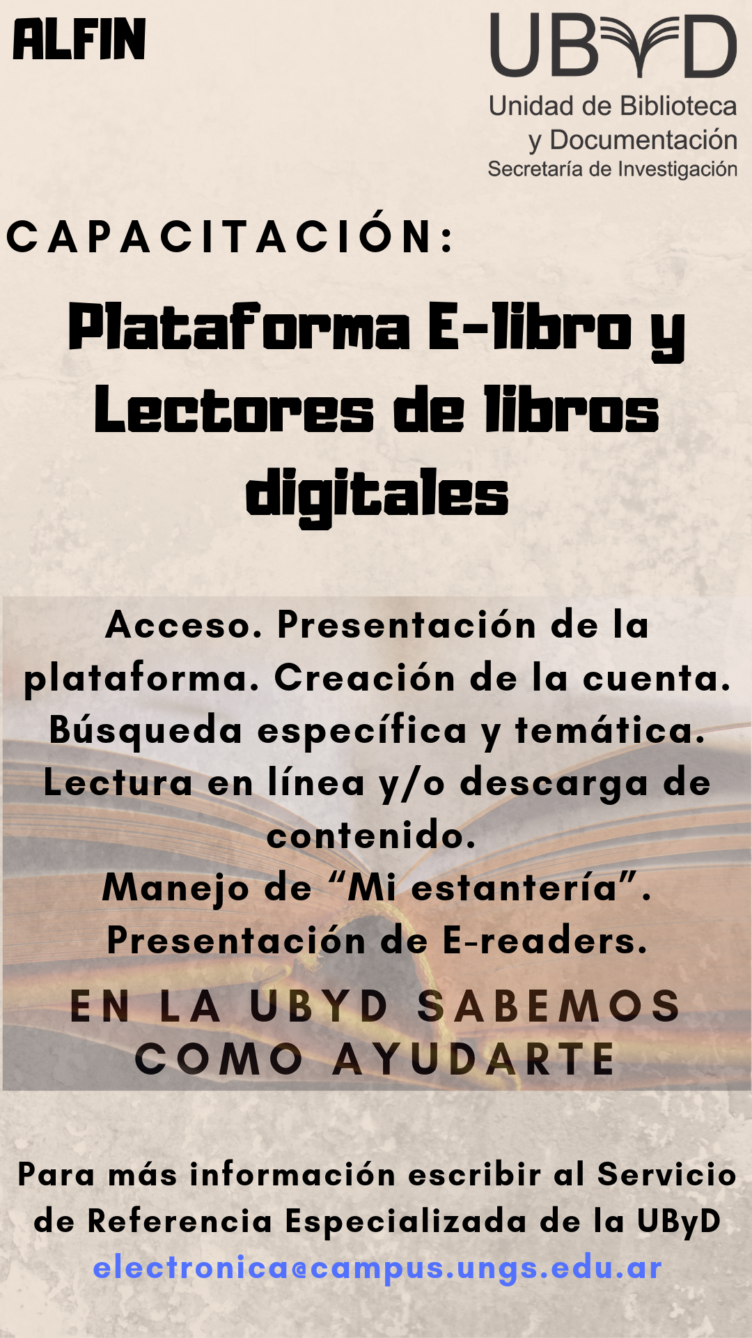 Plataforma E-Libro - UNGS